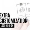 LOGO ADD-ON - Customization - Must Purchase Tags- Add Your Logo to Any ...