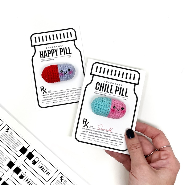 Happy Pills - Etsy