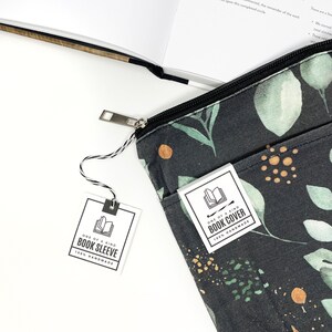 PRINTABLE Book Sleeve Tags - Digital PDF - Fold Over + Hang Tags for ...