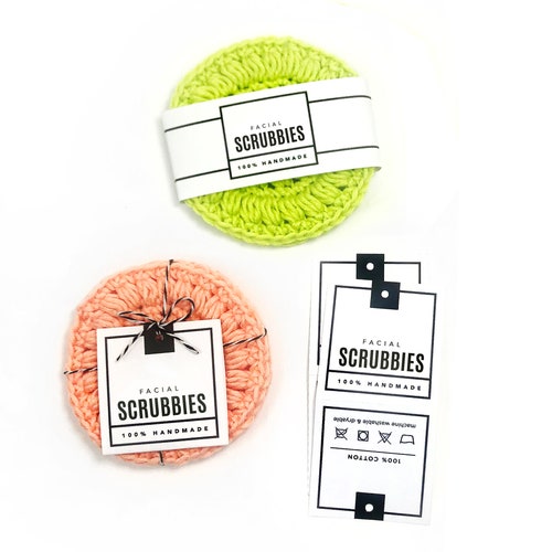PRINTABLE Scrubbies Tags Wrap Labels Digital PDF Cutout - Etsy