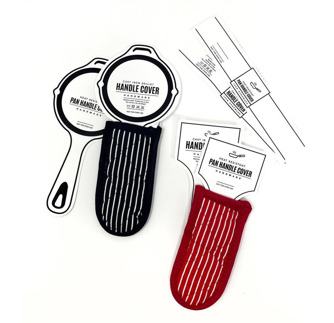 PRINTABLE Pan Handle Cover Tags - Digital PDF - Cast Iron Skillet ...