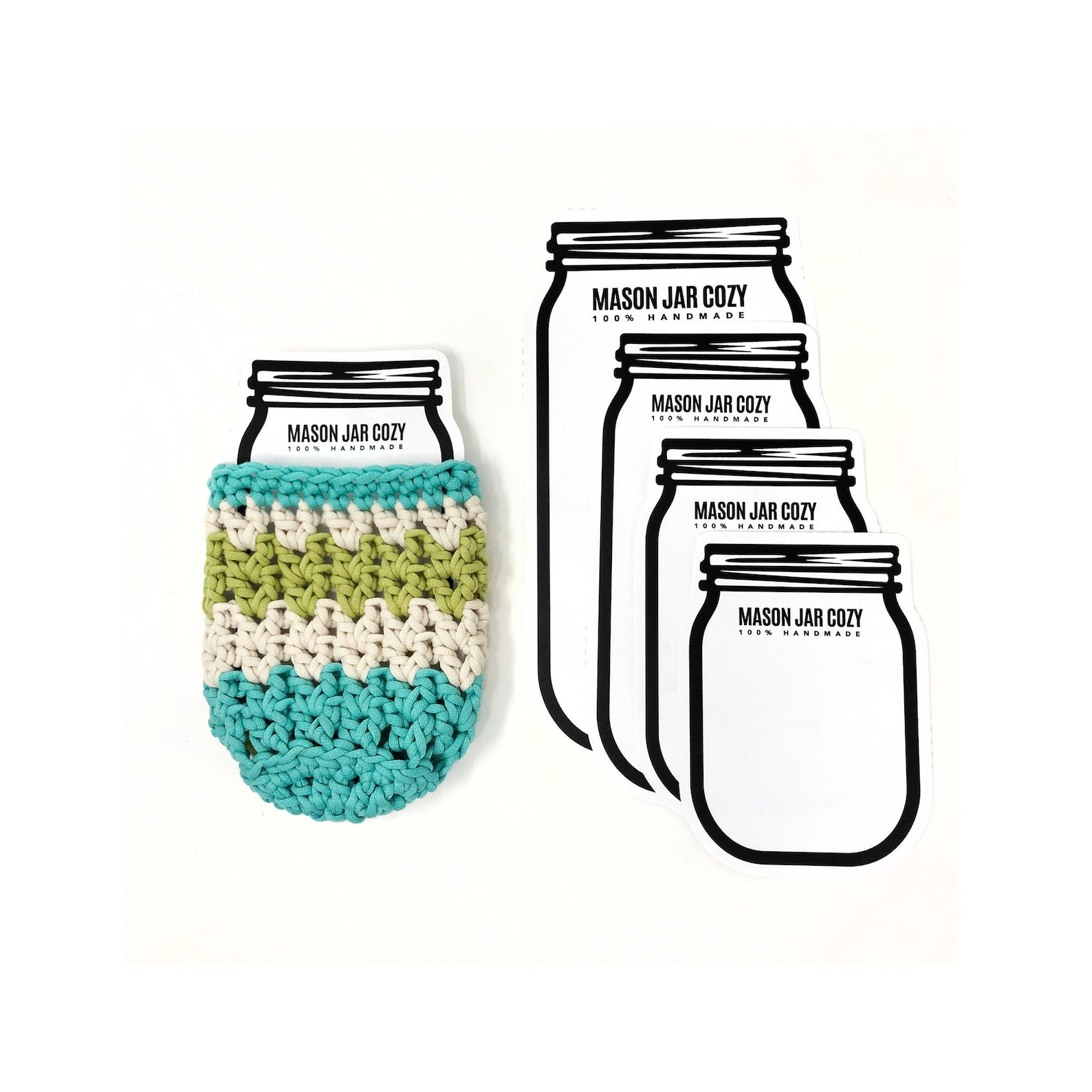 PRINTABLE Jar Cozy Display Card - 4 Sizes - Downloadable PDF - Template ...