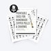 PRINTABLE Zipper Pull Tags - DIGITAL PDF - Hang Tag Template for ...