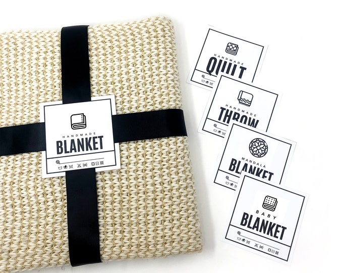 Crochet Care Guide Tag Printable, Crocheted With Love Tag, Fiber Care ...