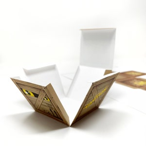 PRINTABLE Monster Crate Mini Gift Box Template - PDF + PNG Cut File ...