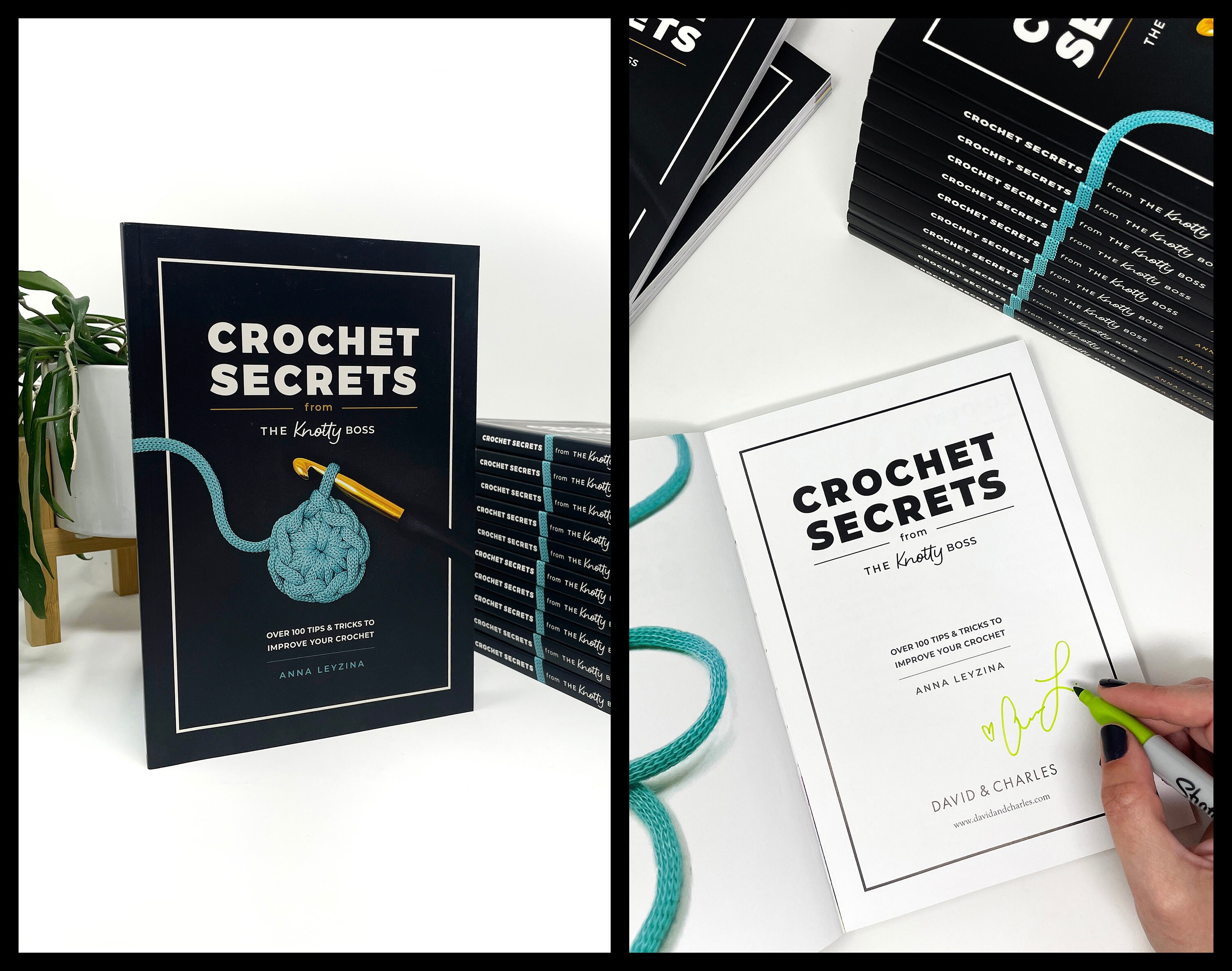 SIGNED COPY - Crochet Secrets: from The Knotty Boss, Over 100 Tips ...