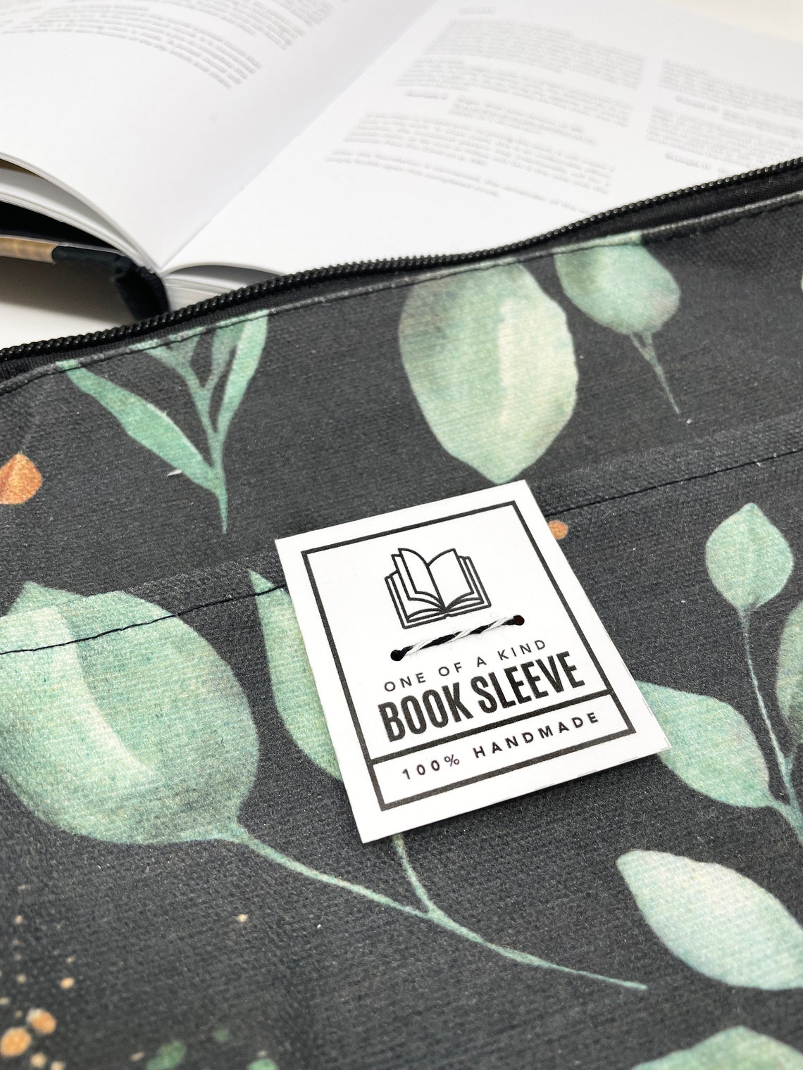 PRINTABLE Book Sleeve Tags - Digital PDF - Fold Over + Hang Tags for ...