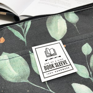 PRINTABLE Book Sleeve Tags - Digital PDF - Fold Over + Hang Tags for ...