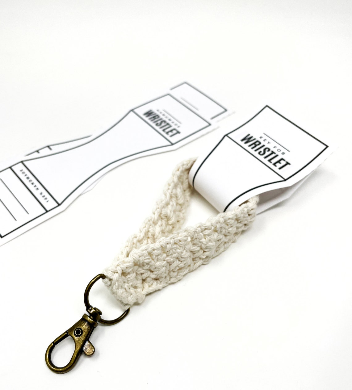 PRINTABLE Wristlet Tags - Digital PDF - Handmade Key Fob Wristlet ...