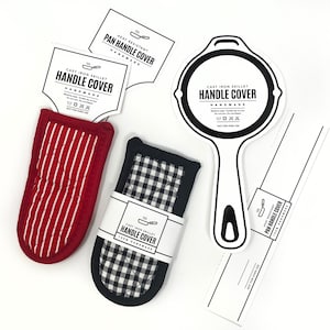 PRINTABLE Pan Handle Cover Tags - Digital PDF - Cast Iron Skillet ...