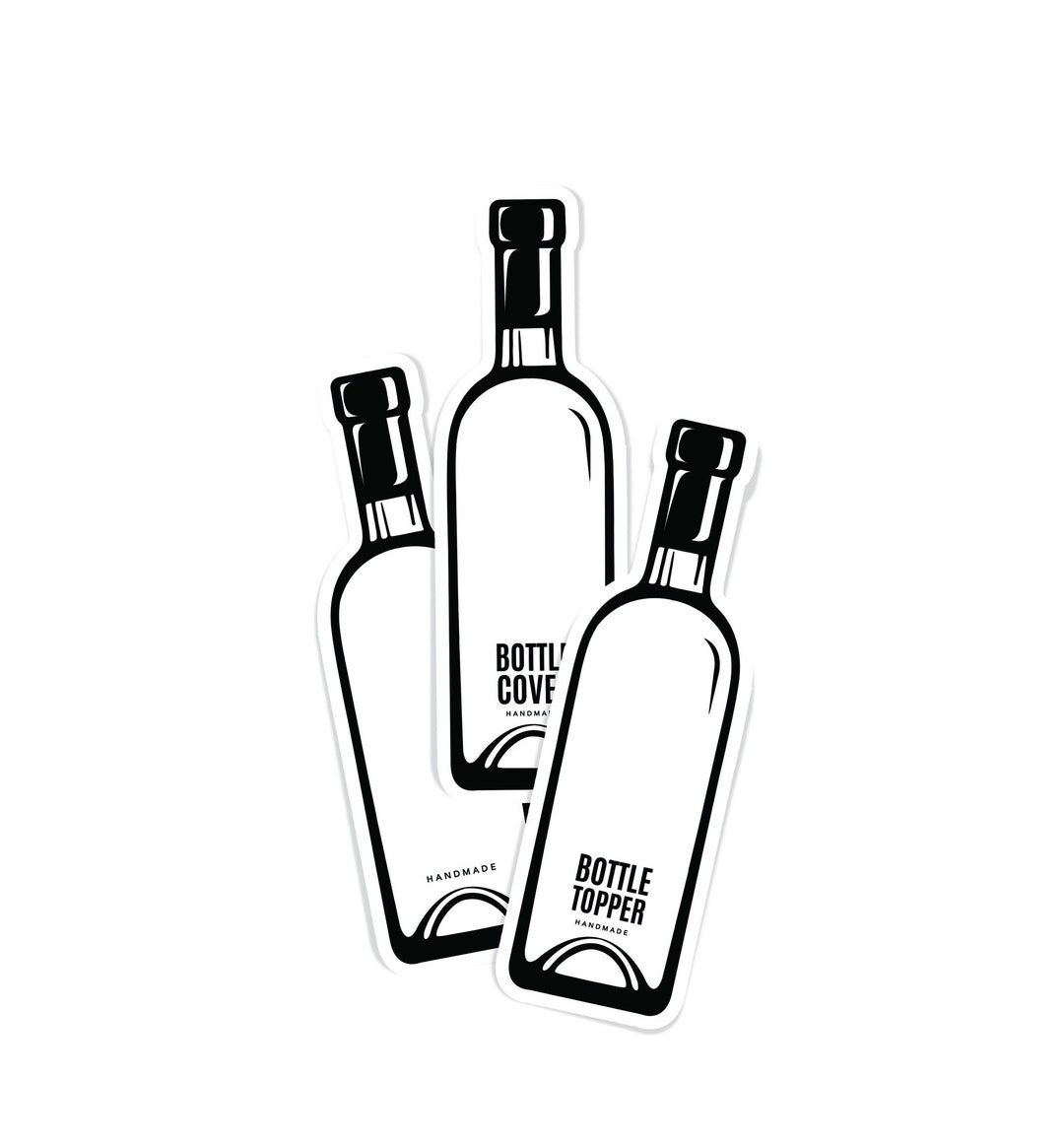 PRINTABLE Bottle Topper Display Inserts - Downloadable PDF - Wine ...