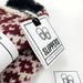 Printable Slipper Tags & Wrap Labels: Crochet Knit Packaging (digital ...