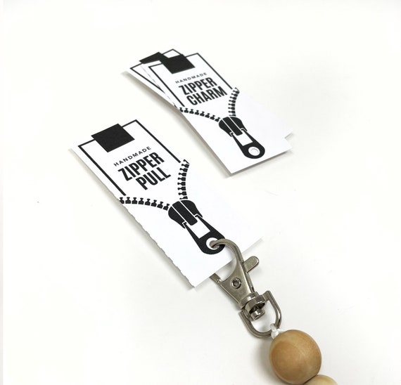 PRINTABLE Zipper Pull Tags DIGITAL PDF Hang Tag Template - Etsy