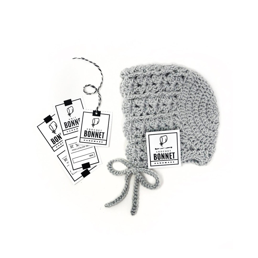 PRINTABLE Bonnet Tags - Downloadable PDF - Two Tag Styles - 6 Pc - Tags ...