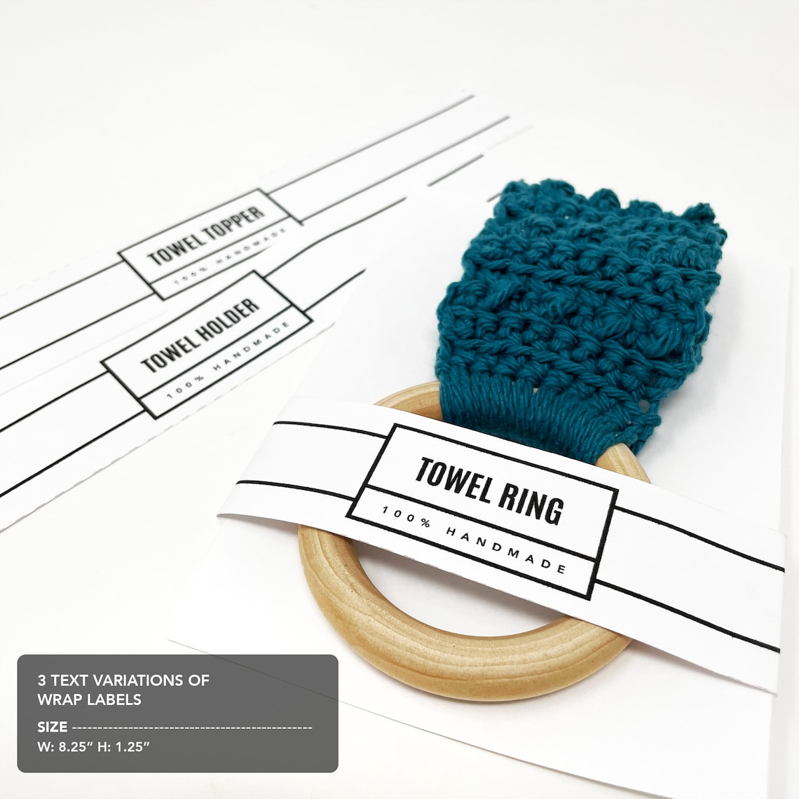 PRINTABLE Towel Topper Display Cards + Tags - Digital PDF - Market ...