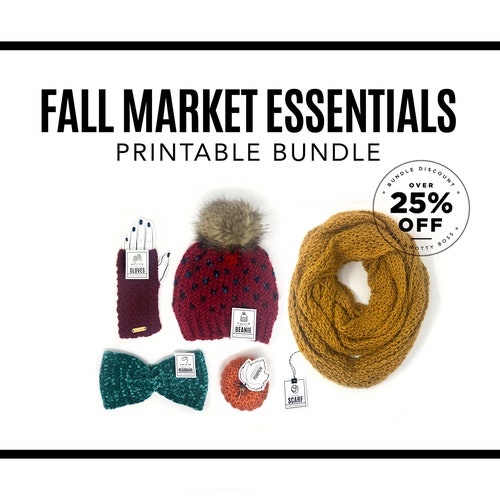 PRINTABLE BUNDLE Fall Market Essentials Bundle | Etsy