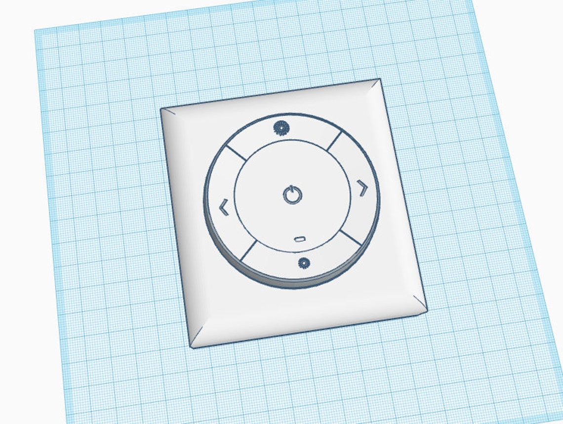 IKEA Trådfri Remote UK Light Switch Cover | Etsy