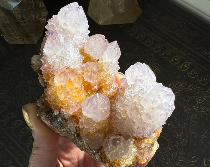 Ametrine Spirit Quartz Crystal Amethyst Spirit Quartz Purple Spirit ...