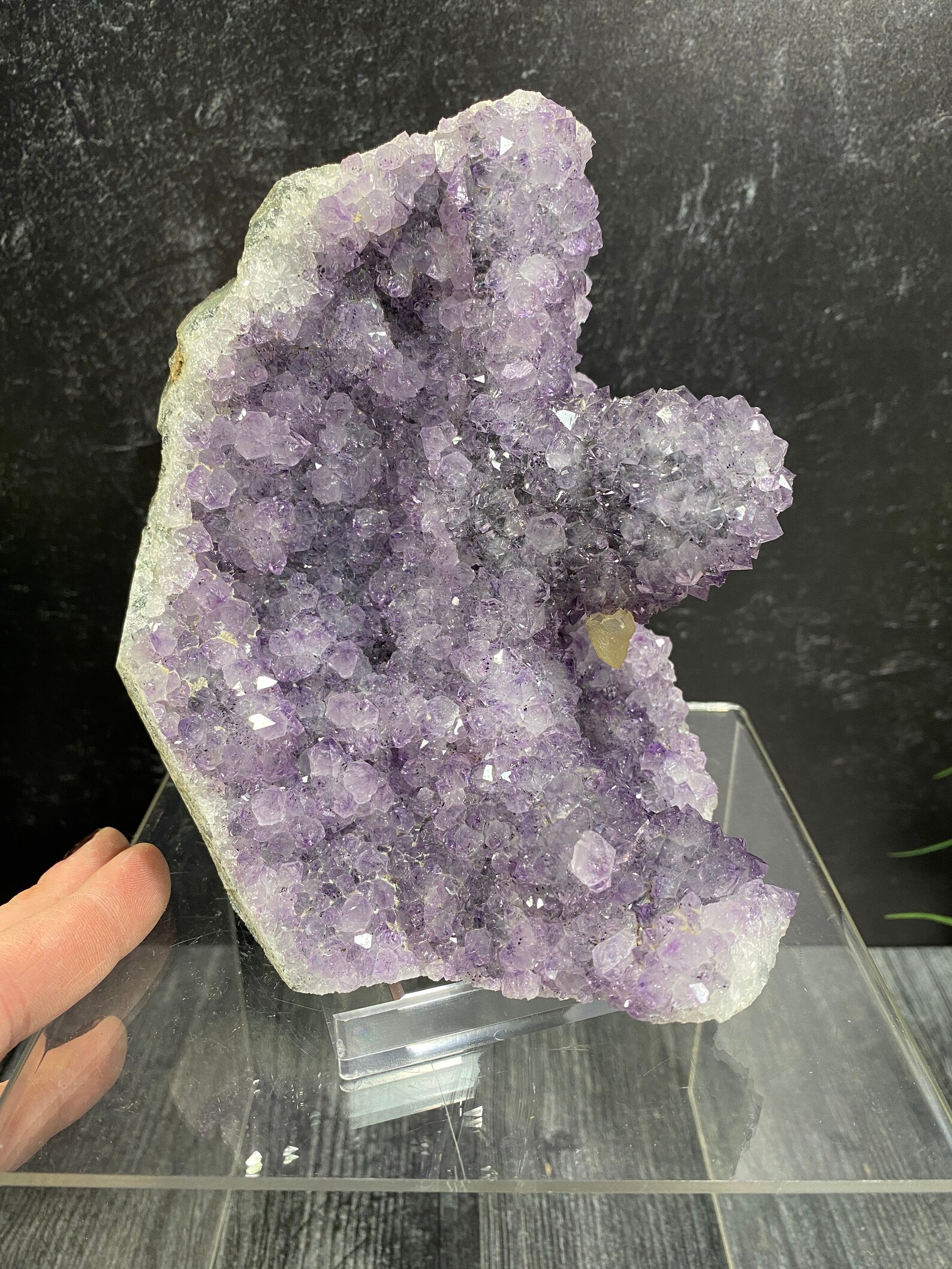 Light Purple Amethyst Crystal Amethyst Geode Lavender Amethyst | Etsy ...