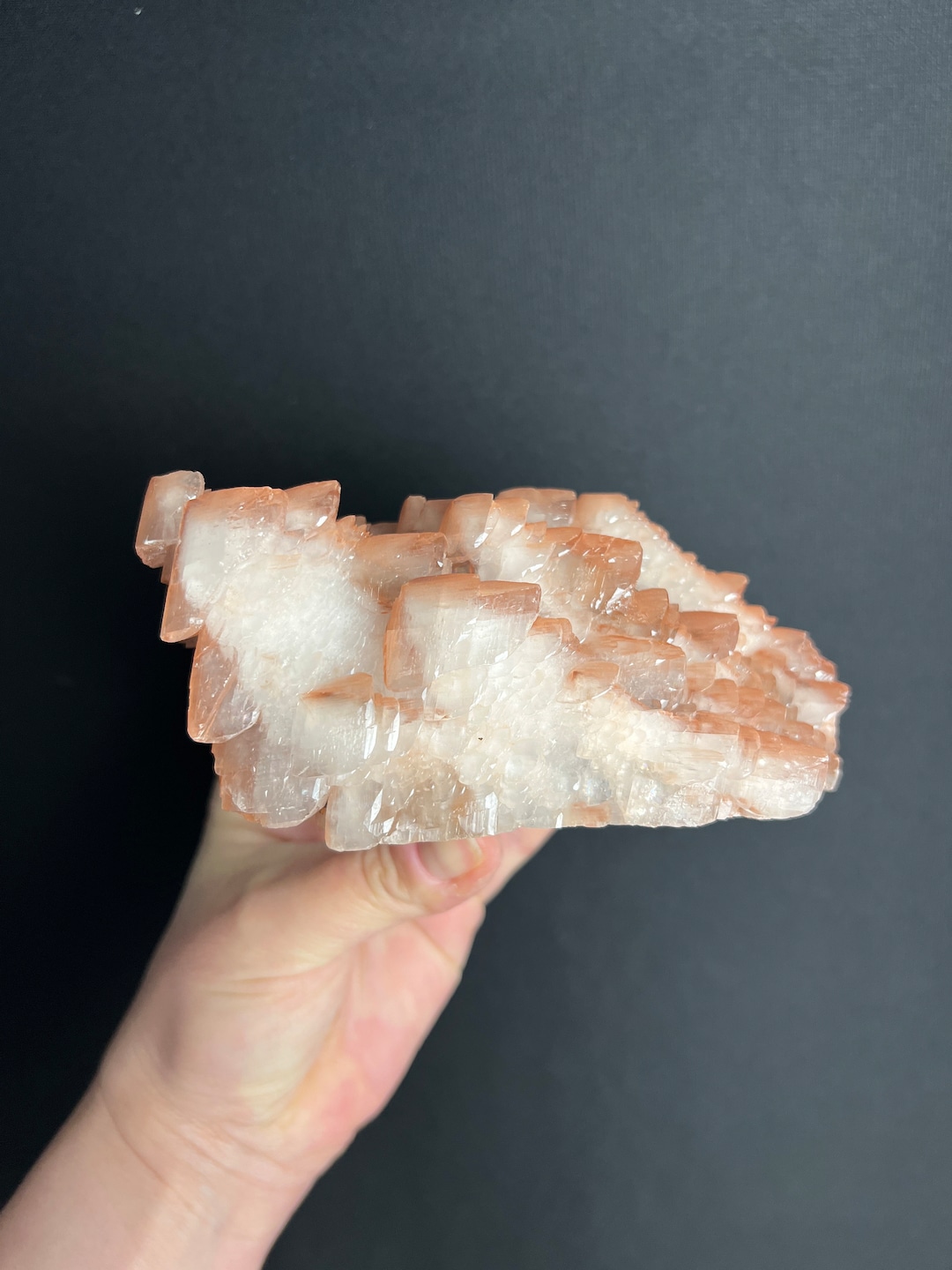 Pagoda Calcite Cluster Raw Calcite Crystal Mushroom Calcite Specimen ...