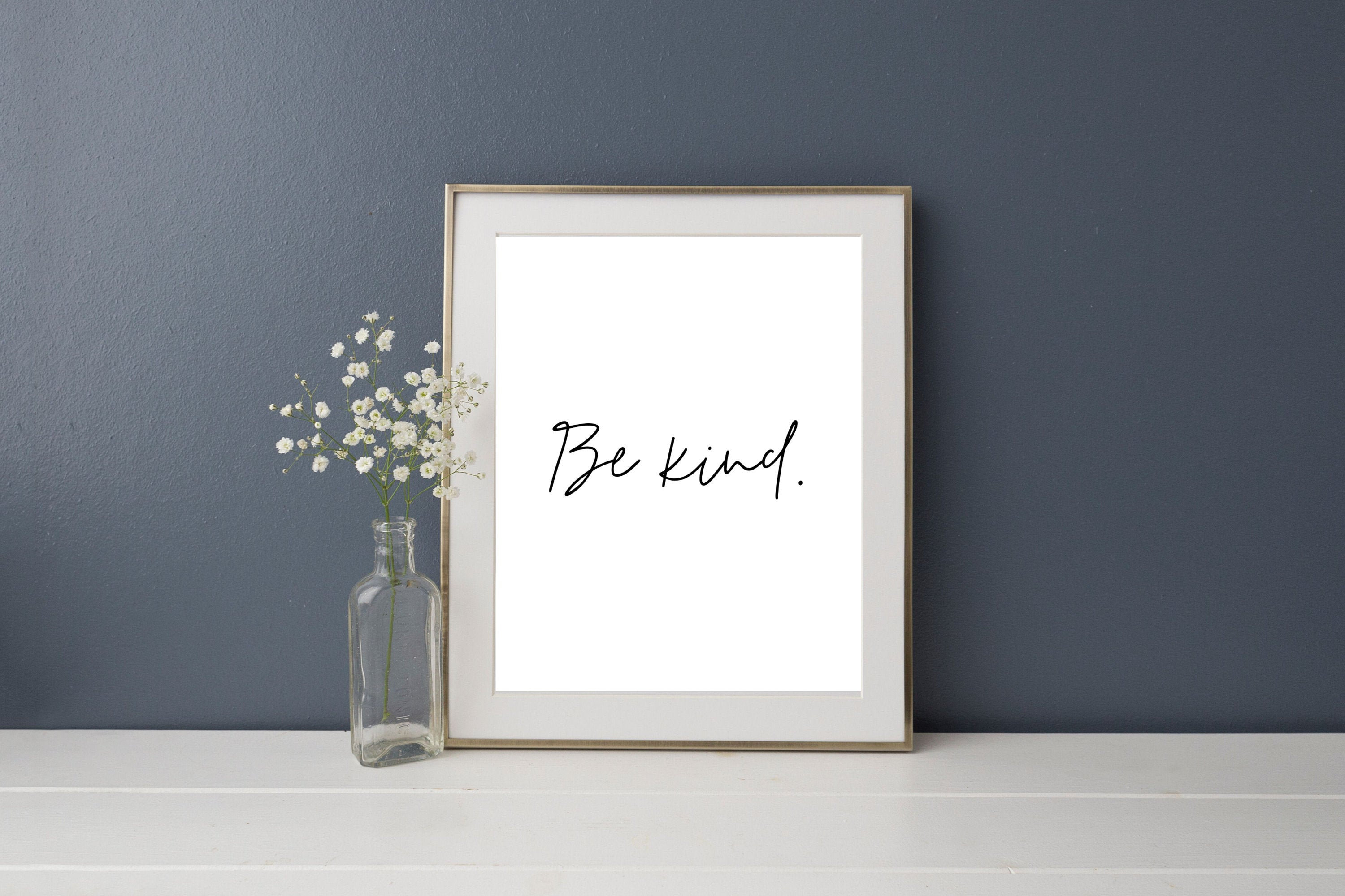 Be Kind Print | Be Kind Wall Art | Positive Printable | Classroom ...