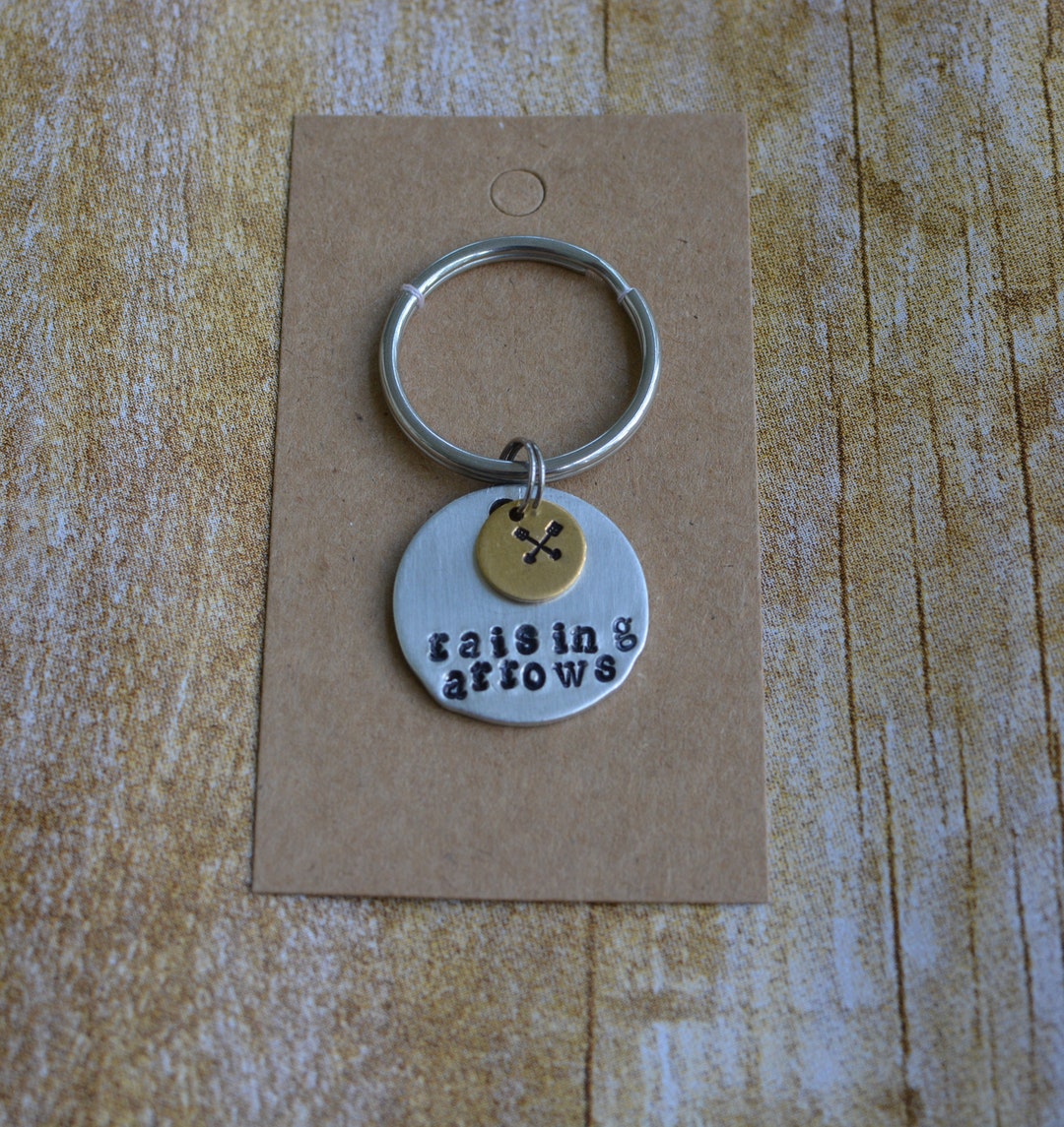 Gift for Mom | Metal Stamped Keychain | Ready to Ship! - Etsy UK