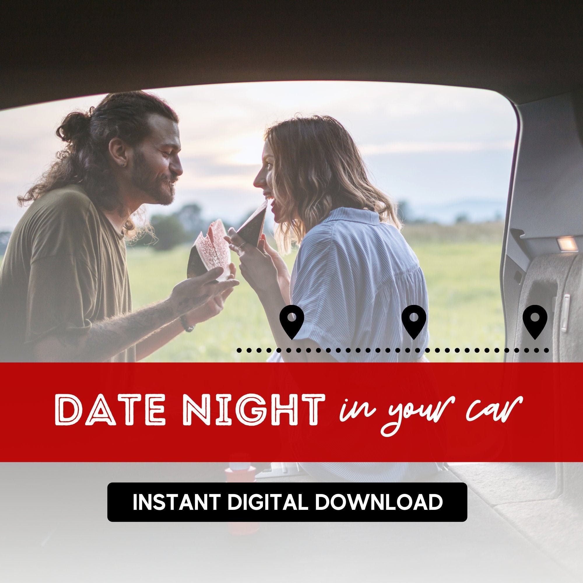 Date Night Printable - Progressive Dinner Date Night in Your Car ...