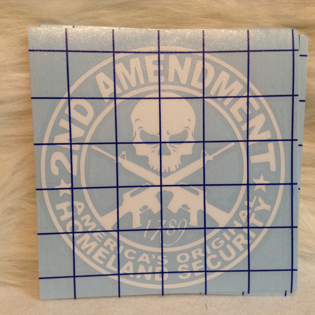 2nd Amendment Window Decal - Etsy