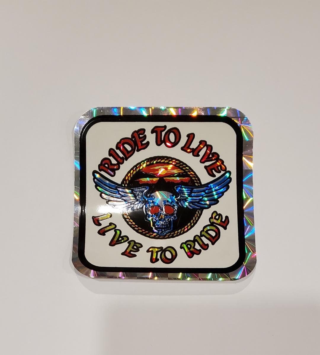 Ride to LIVE Live to RIDE Decal Mint Item Motorcycle Freedom - Etsy