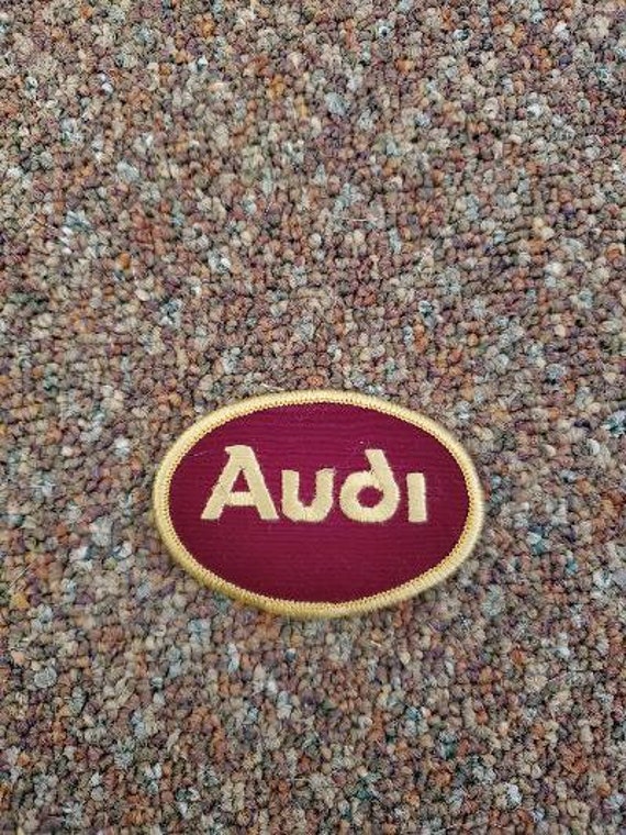 AUDI Vintage Web Stitched Patch MINT Nos Item Rare Design Bold | Etsy UK
