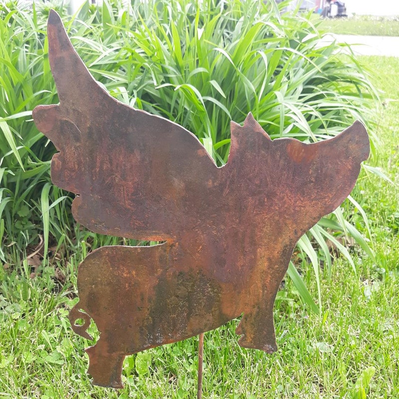 Metal Pig - Etsy