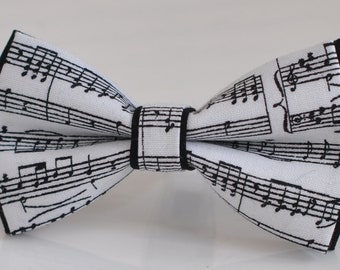 Music Notes Tie | Etsy