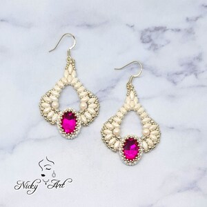 Earrings Dakota- Beading Pattern - Etsy
