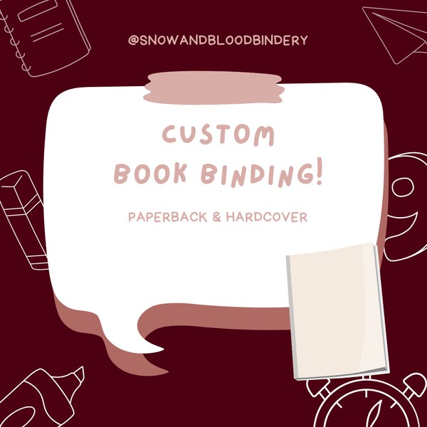 Book Binding - Etsy