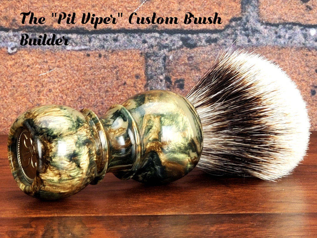 The "pit Viper" Shaving Brush Builder | Made to Order - Etsy