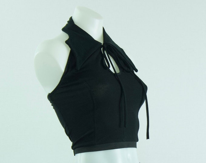 Bat Crop Top Bat Wing Top Black Crop Top Summer Shirt - Etsy