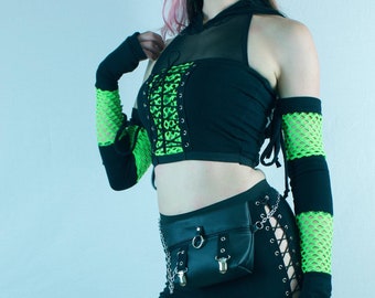 Fishnet Tube Top - Etsy