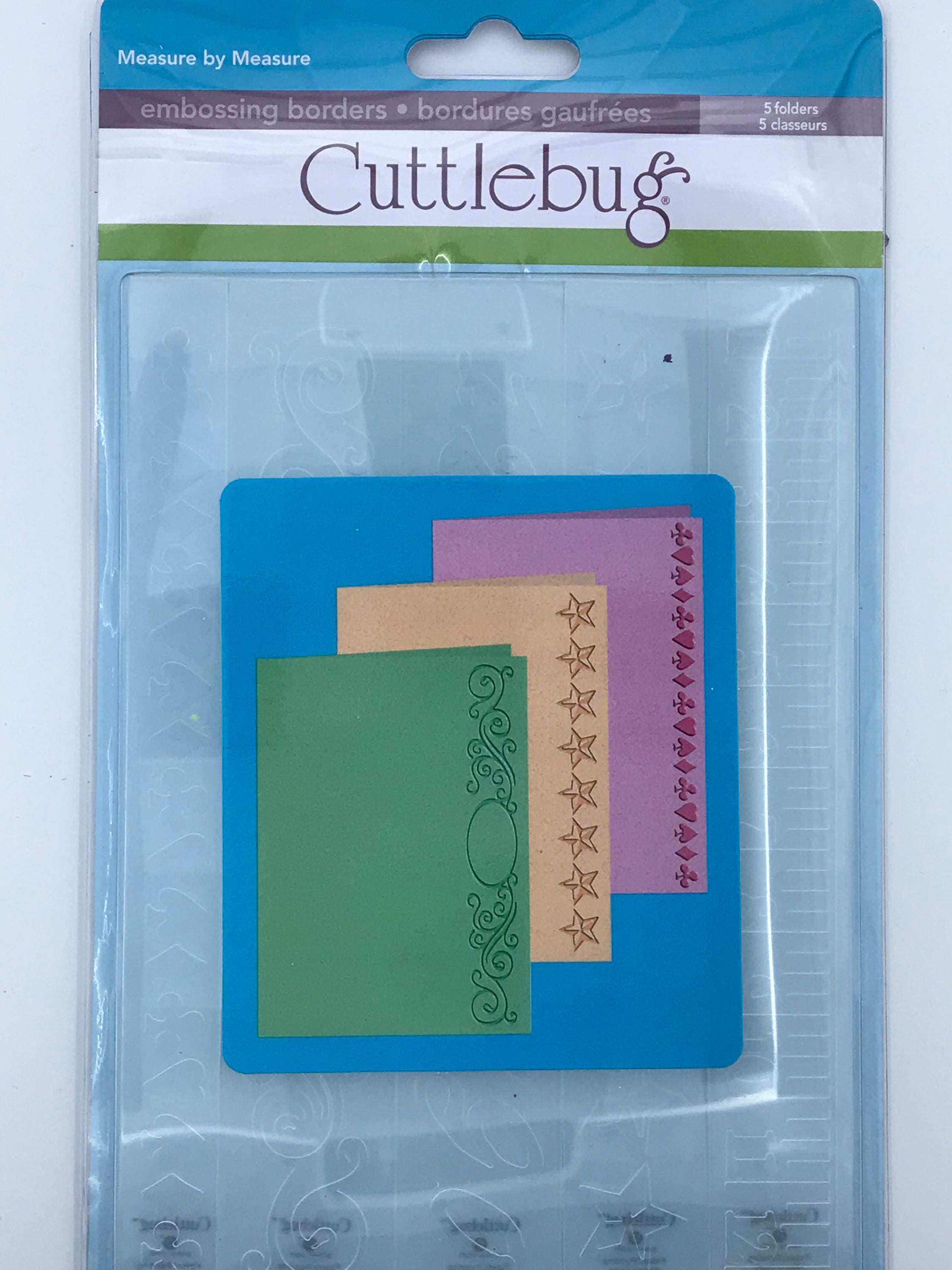 Cuttlebug MEASURE BY MEASURE 5 Embossing Borders - Etsy
