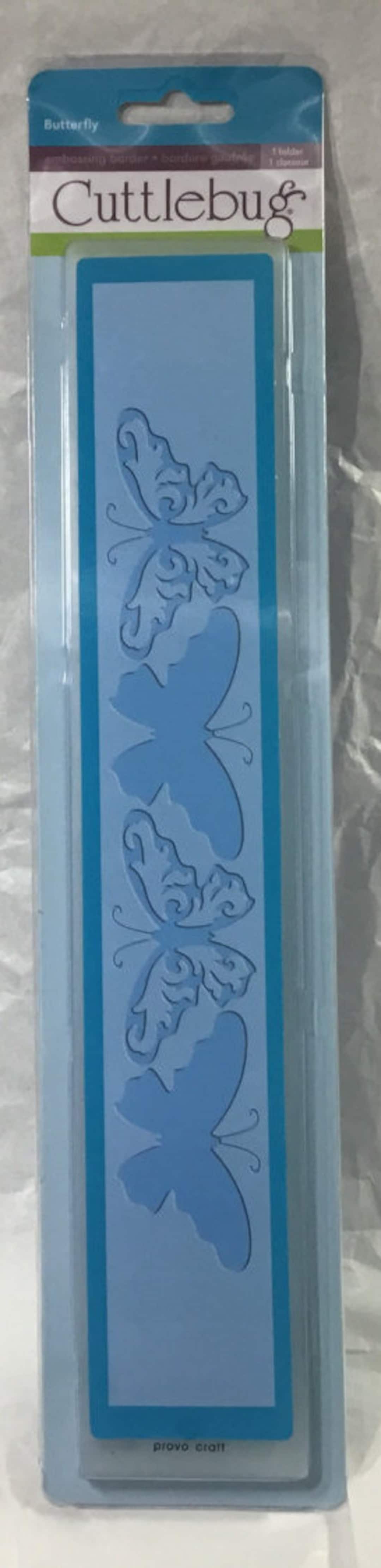 Cuttlebug BUTTERFLY 12" Embossing Folder - Etsy