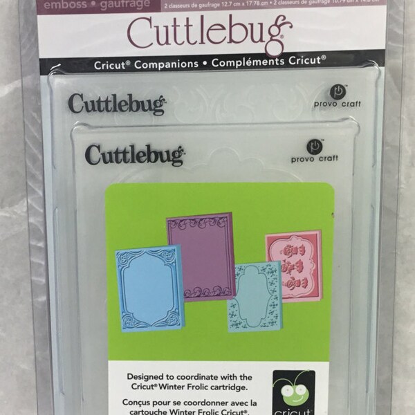 Cuttlebug Embossing Folders - Etsy
