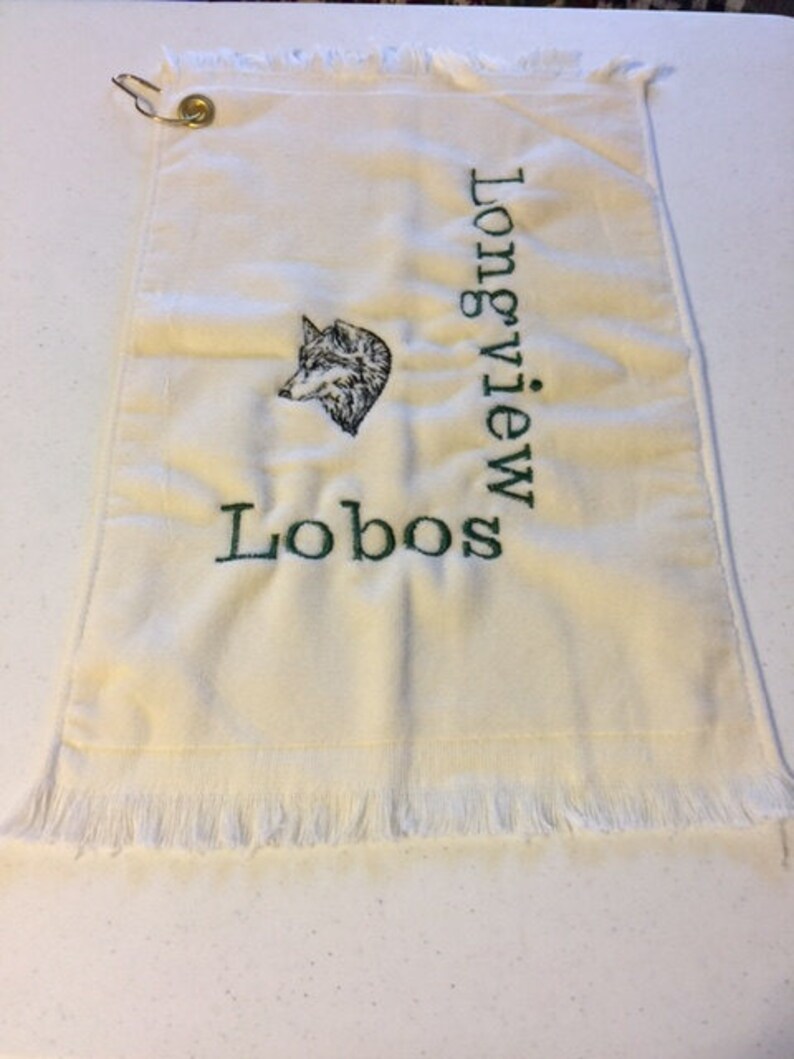 Longview Lobos Sports Towel - Etsy