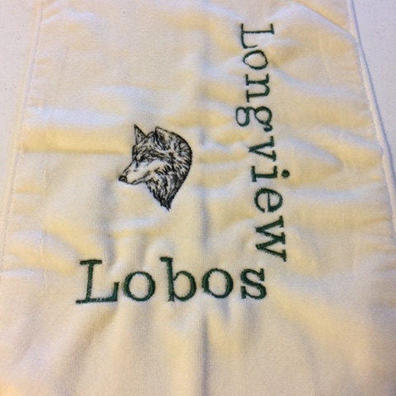Longview Lobos Sports Towel - Etsy