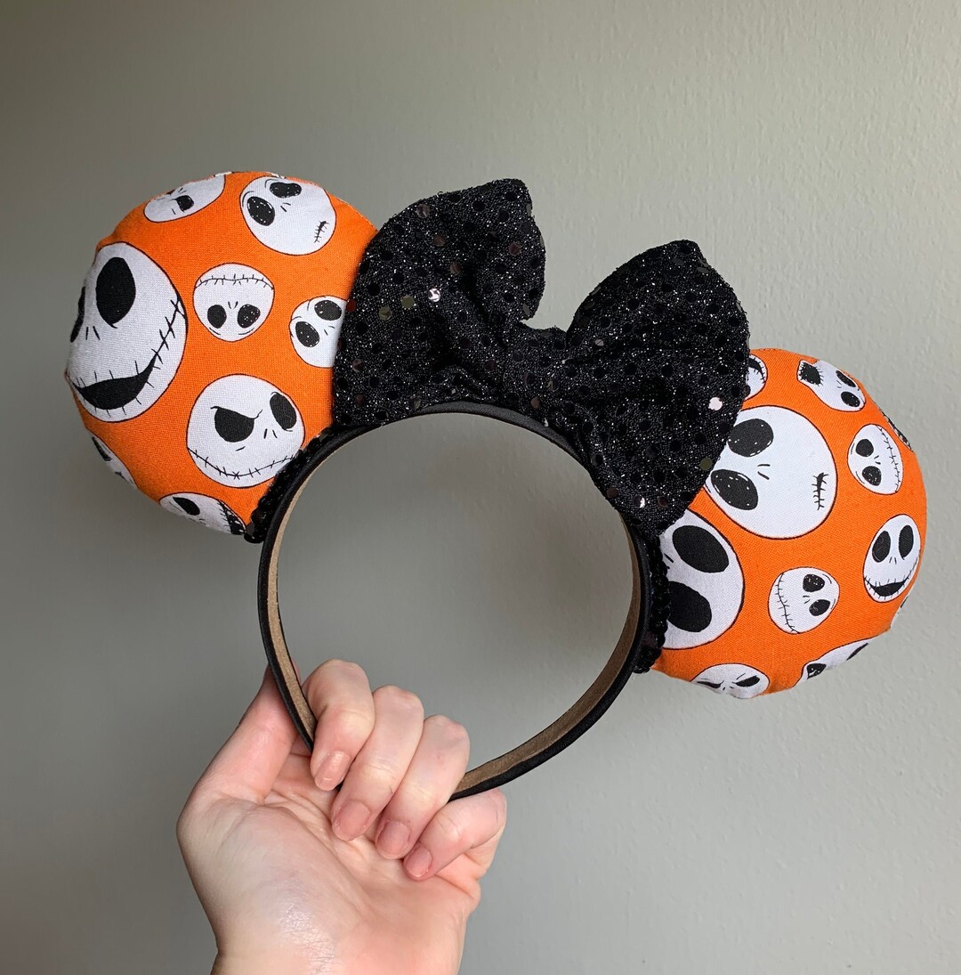 Bone Daddy Jack Skellington Halloween Ears Headband With - Etsy