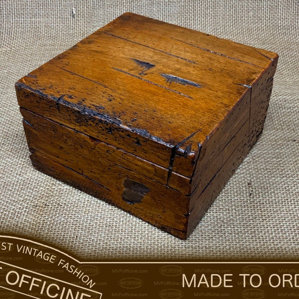 Distressed Box - Etsy