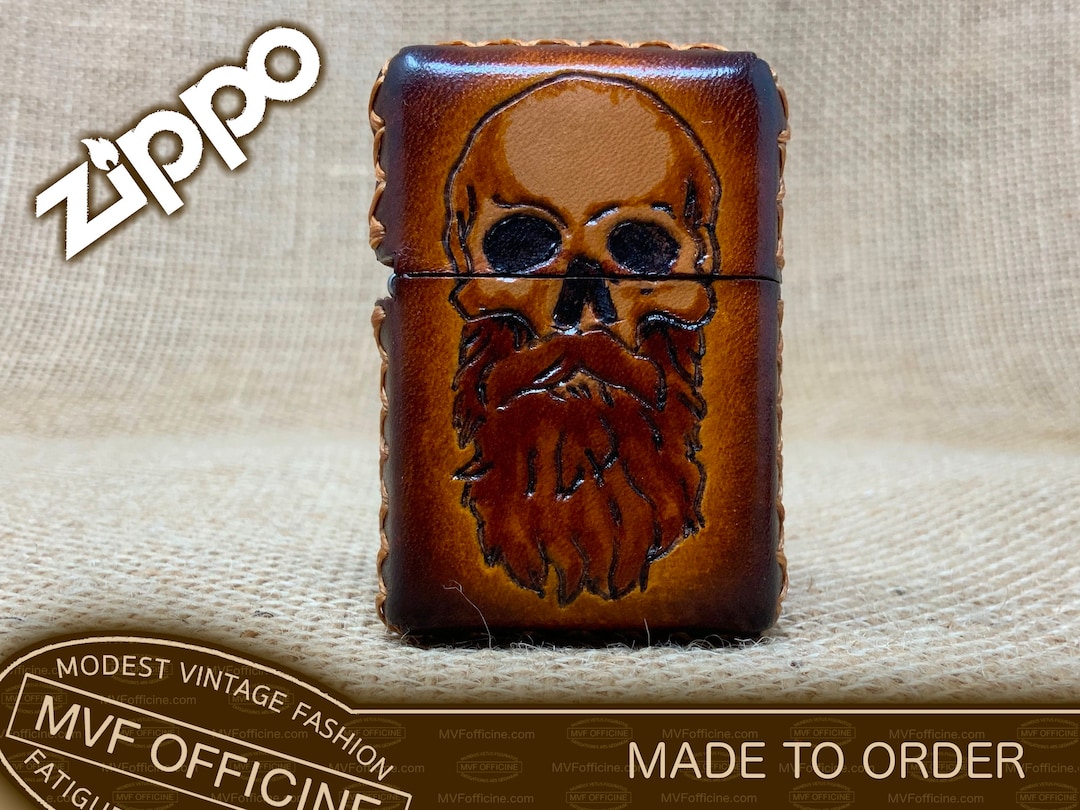 Zippo Lighter With Leather Cover zippo Brand Lighter Included, Leather ...
