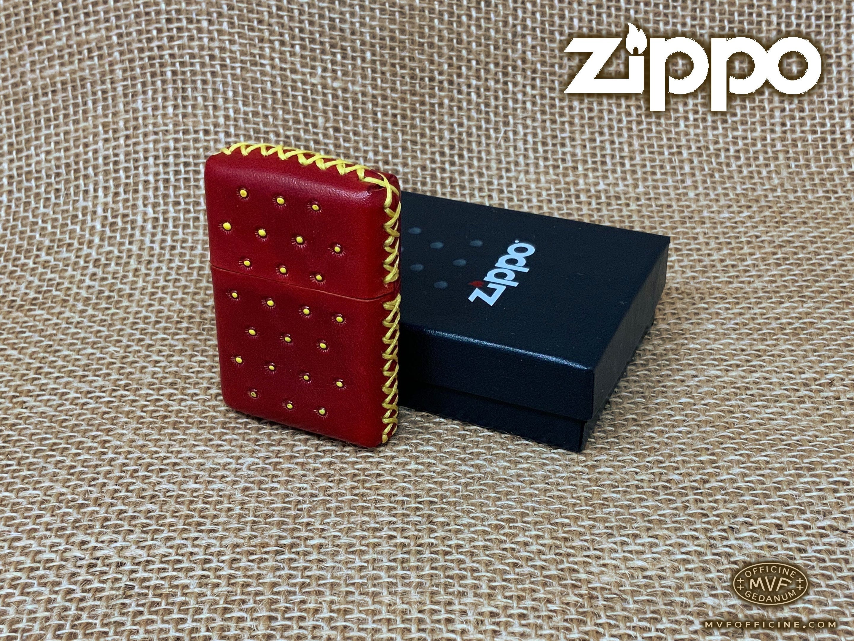 Zippo lighter with leather cover Zippo brand lighter | Etsy