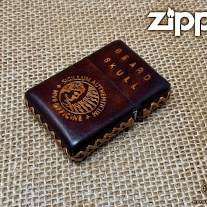 Zippo Lighter With Leather Cover zippo Brand Lighter Included, Leather ...