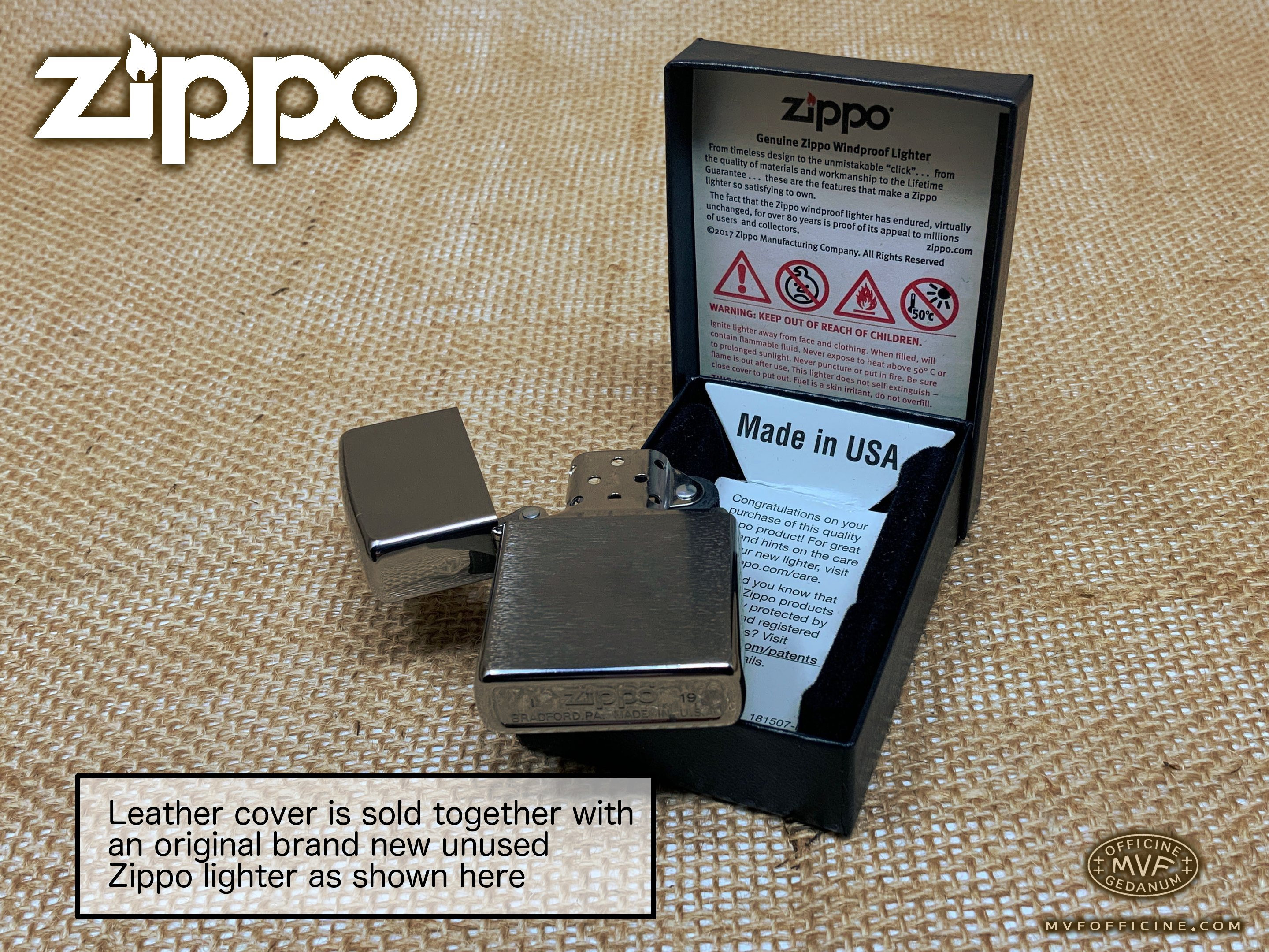 Zippo Lighter With Leather Cover zippo Brand Lighter - Etsy
