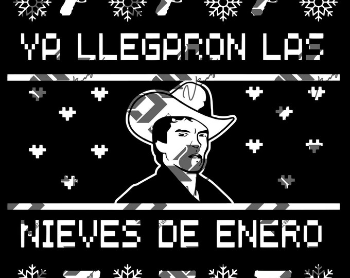 Ya Llegaron Las Nieves De Enero Svg - Etsy