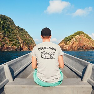 Unisex Outer Banks Poguelandia Flag Shirt - Chicken in Crocs & Joint ...